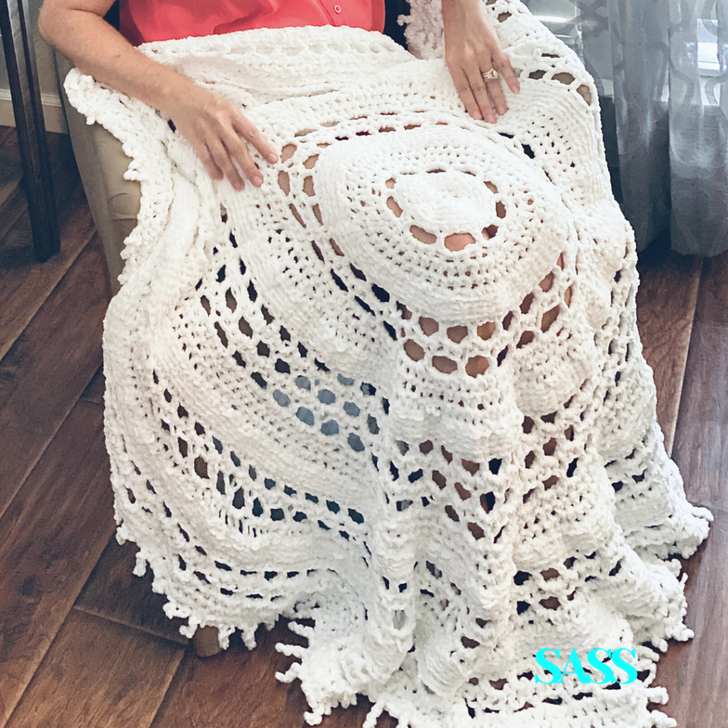 Dreamy Days Round Throw: New Crochet Pattern